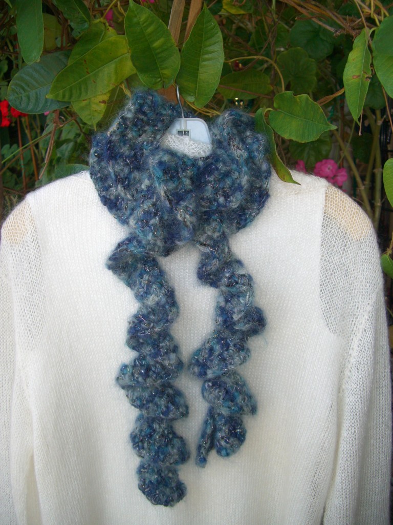 Potato Chip Scarf Knitting and Crochet Tutorial, Video, Patterns