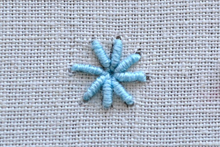 Bullion Stitch: Tutorial and Patterns
