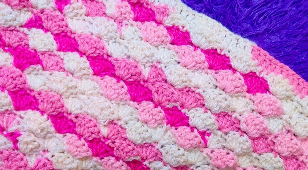 Free Crochet Shell Stitch Blanket Patterns